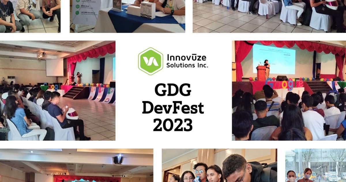 Riding the Tech Rapids: A Recap of DevFest Cagayan de Oro 2023 - Innovuze